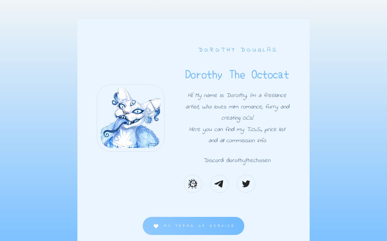 Dorothy’s Commissions